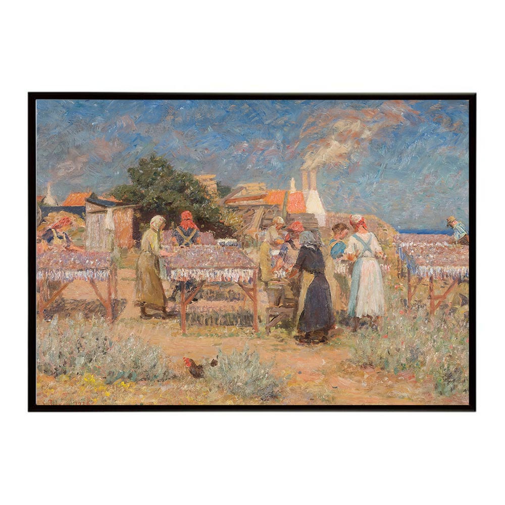 【作品名】Sun drying herrings【このポスターについて】太陽の下でニシンを干す様子を描いた作品です。伝統的な生活の一場面が描かれています。【EFPIのポスターについて】 ポスター専門店の提案力が自慢です。取扱数は業界一を目指...