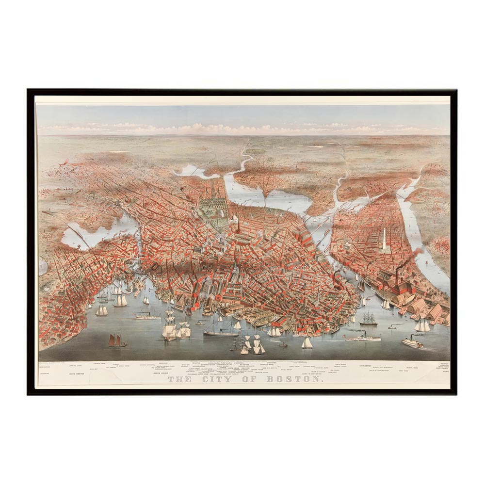 【作品名】The City of?Boston【このポスターについて】ボストン市を描いた作品です。歴史的な都市の一角が感じられます。【EFPIのポスターについて】 ポスター専門店の提案力が自慢です。取扱数は業界一を目指しています。個人の方は...