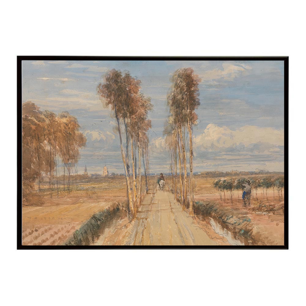 【作品名】The Poplar Avenue after Hobbema【このポスターについて】ホッベマにインスパイアされたポプラの並木道を描いた作品です。自然の美しさが感じられます。【EFPIのポスターについて】 ポスター専門店の提案力が...