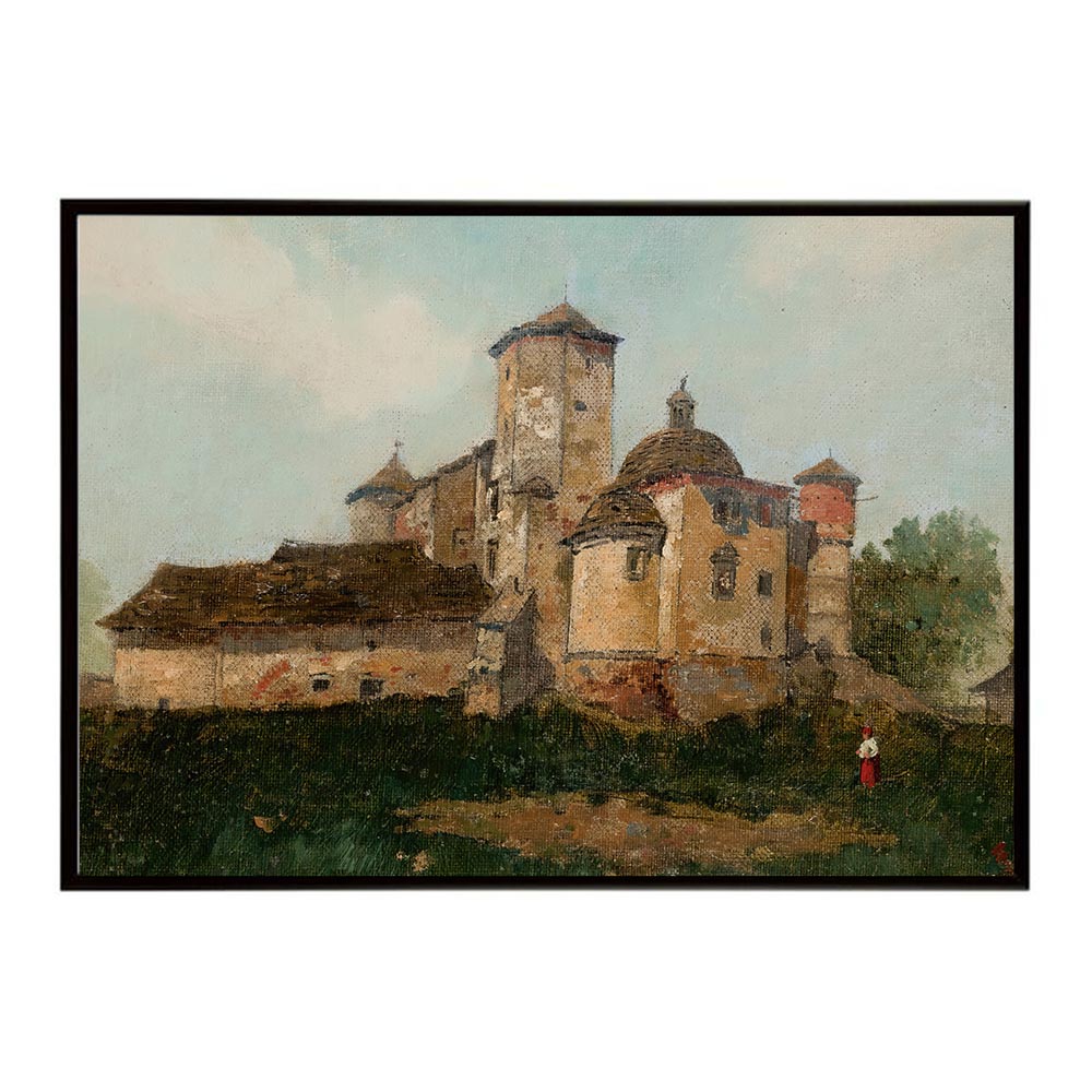 【作品名】View of the Wi?nicz Castle from the Chapel’s Side【このポスターについて】チャペルの側から見たウィニチ城の風景を描いたポスターです。中世の城とその周囲の自然が織りなす、歴史的な風景が...