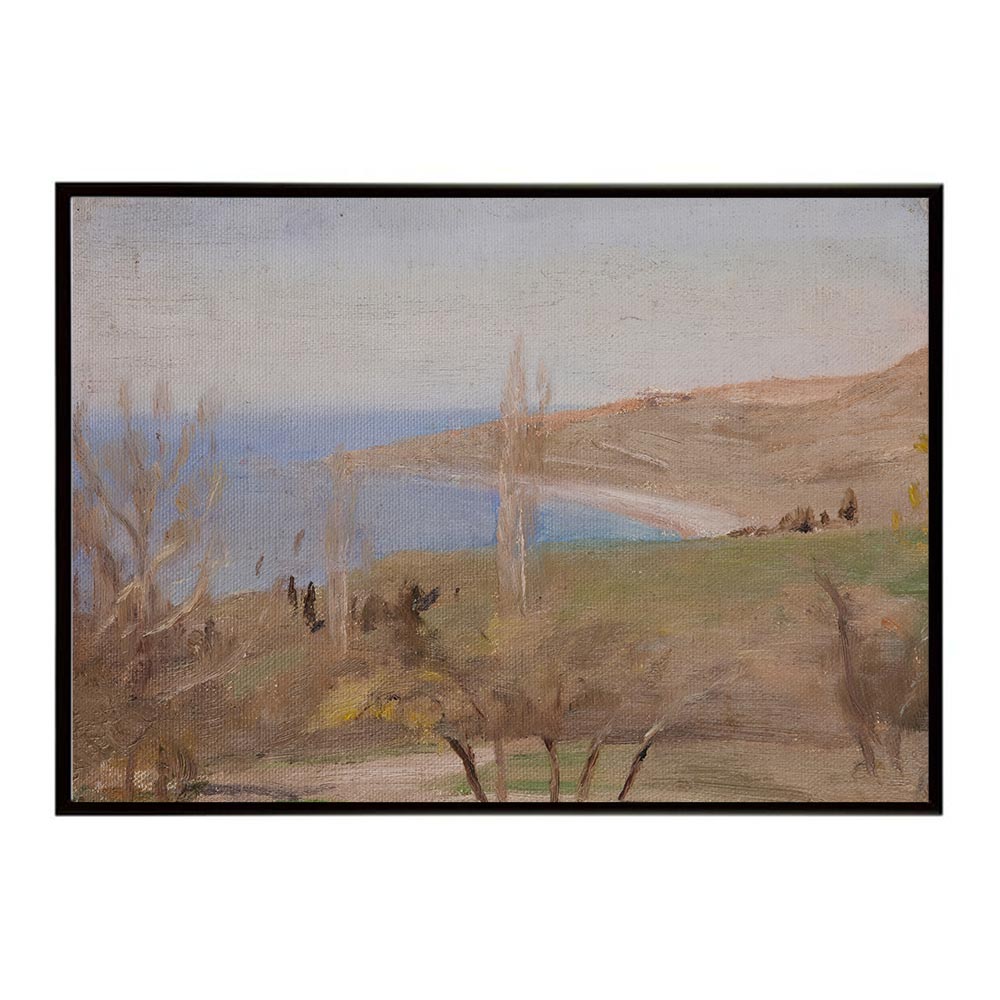 【作品名】Yalta (Spring ? Poplars)【このポスターについて】春のヤルタの風景を描いたポスターです。ポプラの木々が並ぶ風景と春の穏やかな空気が広がり、リラックスした雰囲気が感じられます。【EFPIのポスターについて】 ポ...