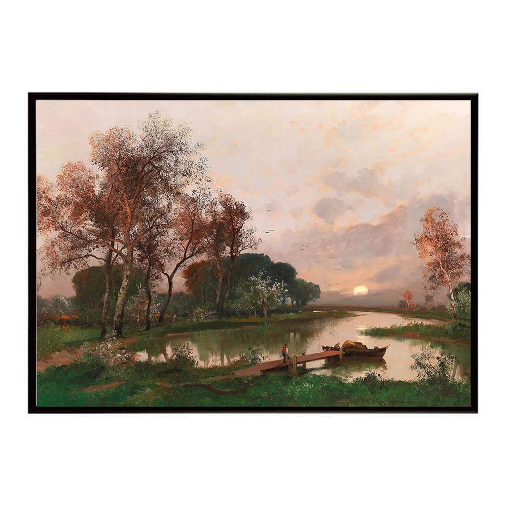 【このポスターについて】 池のある風景を描いたポスターです。水面に映る自然の美しさが、部屋に落ち着いた雰囲気をもたらします。 【EFPIのポスターについて】 ポスター専門店の提案力が自慢です。取扱数は業界一を目指しています。個人の方はもちろ...