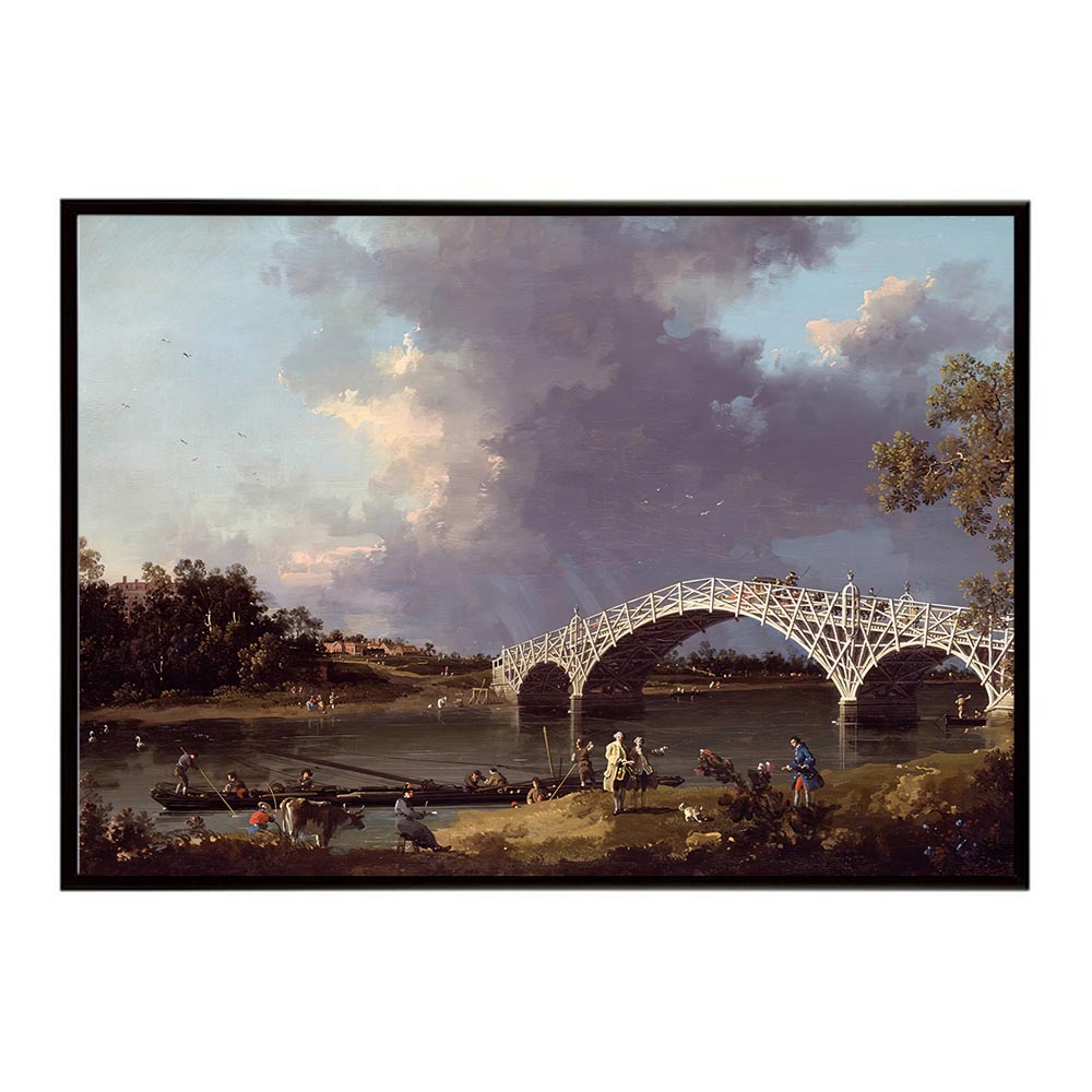 【このポスターについて】 イギリスにある歴史的なウォルトン橋の風景を描いたポスターです。橋と川が織りなす美しい景観が、静かな安らぎをもたらします。英国の田園風景を愛する方にぴったりの一枚です。 【EFPIのポスターについて】 ポスター専門店...