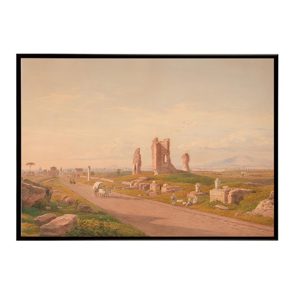 【このポスターについて】「Appian Way」は、古代ローマの主要道路であるアッピア街道を描いた作品です。この歴史的な道が持つ重厚感は、部屋に古代のロマンとタイムレスな魅力を加えます。【EFPIのポスターについて】 ポスター専門店の提案力...