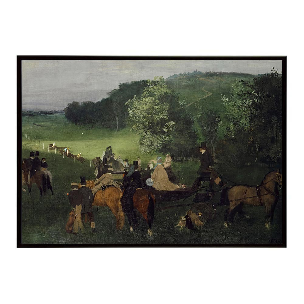 【このポスターについて】「At the Racecourse (The Races)」は、競馬場での競馬シーンを描いた作品です。活気ある競馬の様子が、部屋にダイナミックなエネルギーを加えます。【EFPIのポスターについて】 ポスター専門店の...