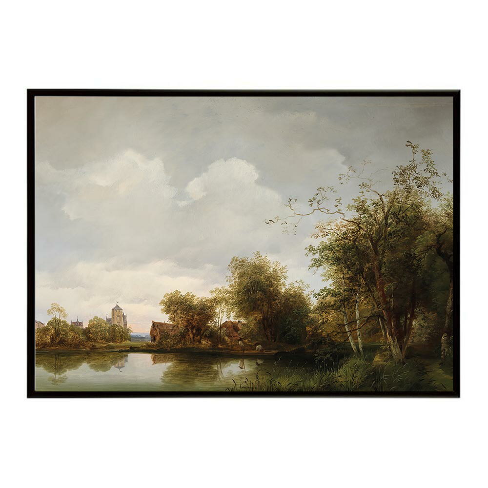 【このポスターについて】オーストリアのウィーン近郊にあるハインバッハを描いたこのポスターは、自然の静けさと美しさを感じさせます。緑豊かな風景がインテリアに落ち着きと安らぎをもたらし、リビングルームやベッドルームに最適です。【EFPIのポスタ...