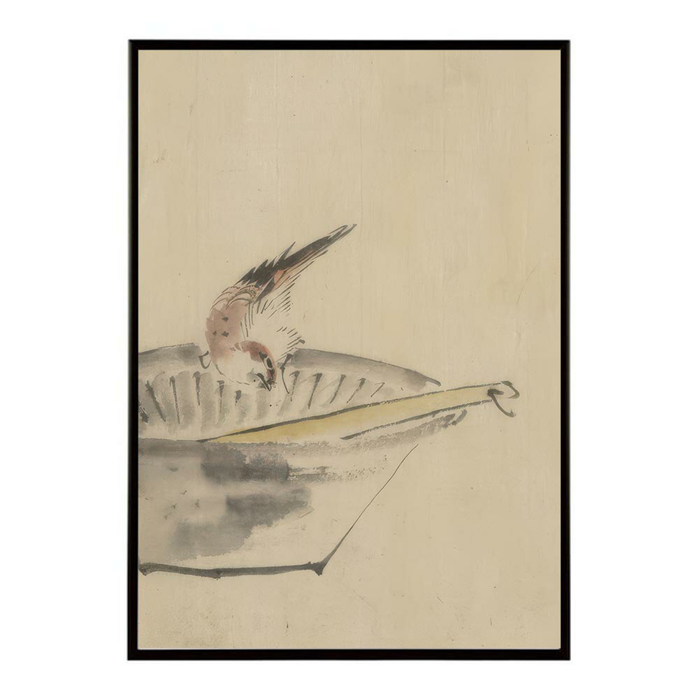 このポスターは、葛飾北斎が描いた「器の縁に止まる鳥」をモチーフにしています。器と鳥の繊細な描写は、江戸時代の浮世絵の美を感じさせます。北斎ファンや和風のインテリア装飾を求める方に最適です。【EFPIのポスターについて】 ポスター専門店の提案...