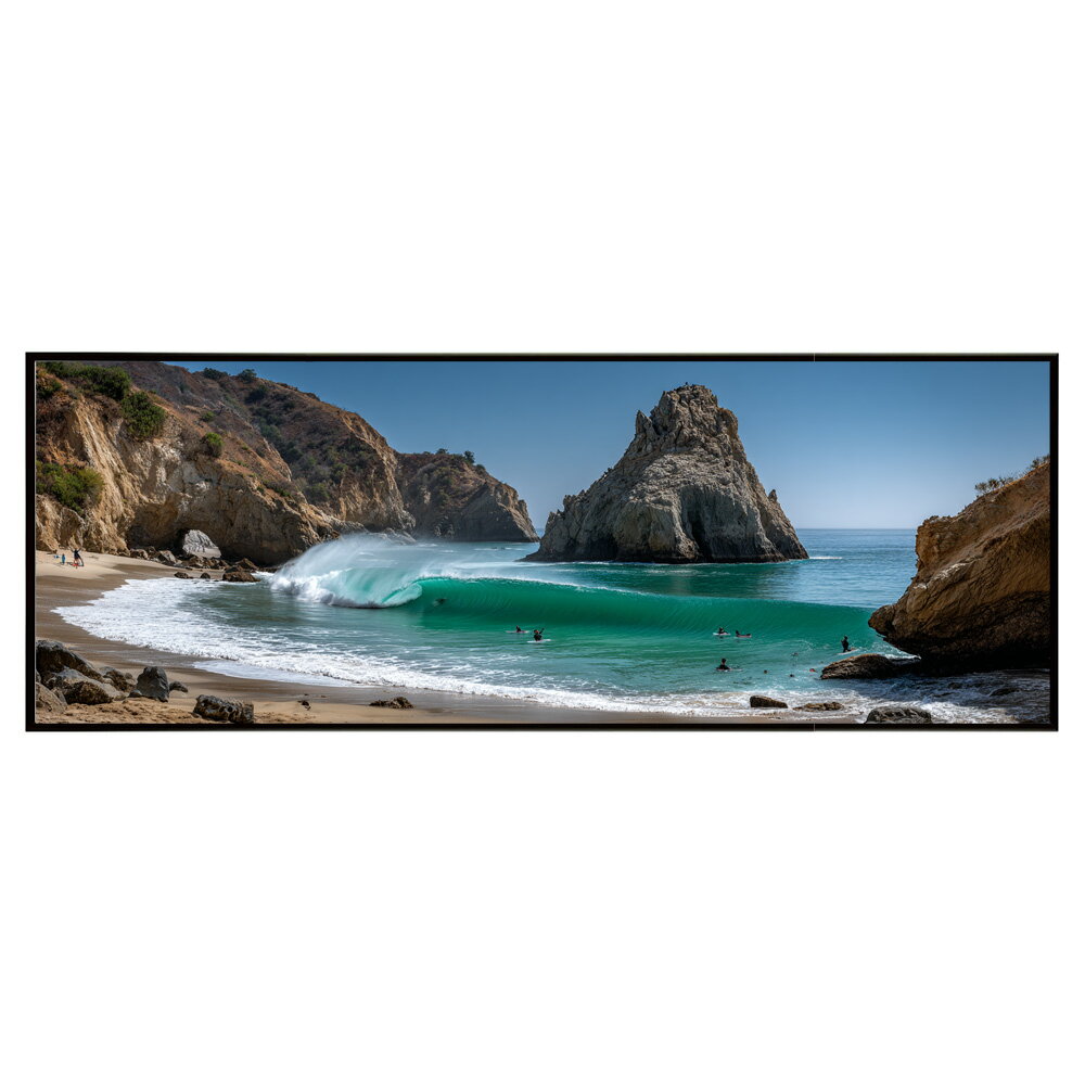 【このポスターについて】 パノラマのポスターは表現力が高く、スマートなのでお部屋の圧迫感を抑えつつ、インテリアの一部として活躍が期待できます。景色や長物（龍など）と相性がよく、通常の壁はもちろん、マンションの梁などの狭いエリアや、玄関に抜け...