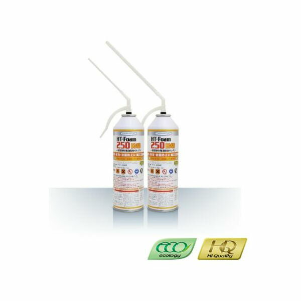 基礎断熱工法が徐々に増加してきている中、その断熱材は特にシロアリの被害を受けやすいとされています。 断熱材目地部や隙間、配管貫通部の隙間などの防蟻処理・断熱・保湿・充填接着に最適です。 フォーム色は、オレンジ色です。 ●防蟻対策 ●断熱・接...