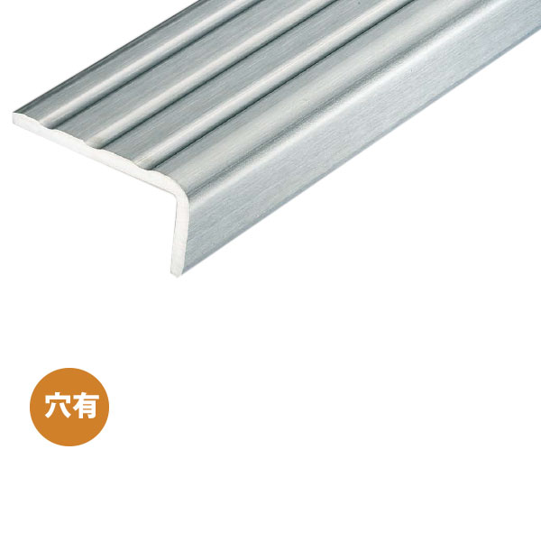 用途 塩ビタイル・長尺シート用 特長 　ヘアーライン仕上げ 　最長：2000mm 材質：ステンレス（SUS304(18.8cr)） ※この商品は屋内・屋外を問わず、使用されていますが踏面が金属のため、雨水等、水分の付着によりすべり止め効果が...