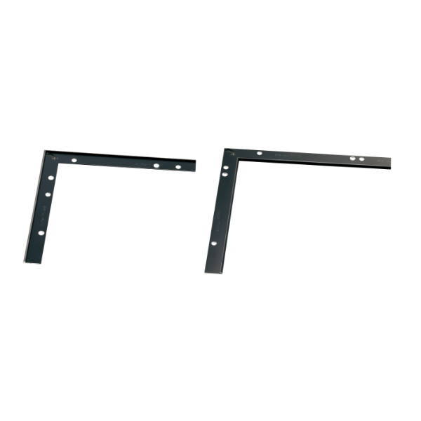 アルミ製(A6063S-T5) ブラック 出隅：200mm×200mm 入隅：200mm×200mm 小頭用穴あけ加工済み 使用できる品番：20-412BL ※必ず小頭専用ビスをご使用ください。小頭専用ビス以外のビスをお使いの場合は、穴あけ...