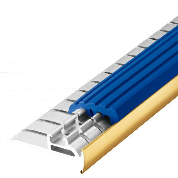 アルミ製（A6063S‐T5） モール：真鍮製 　　　　磨き仕上げ 穴あけ加工済み（75ピッチ） 定尺：2000mm（有効：1800mm） アール用切込み加工品 使用目安：半径500R以上 真鍮製品はやわらかい、傷つきやすい、変色（くすみ）...