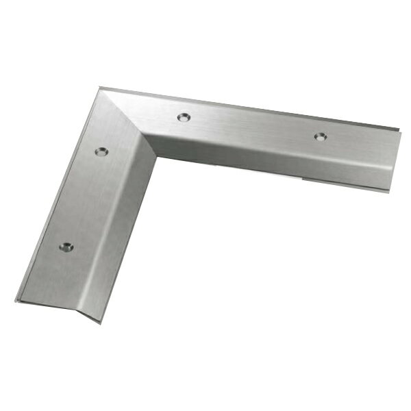 ステンレス製SUS304（18.8cr） ヘアライン仕上げ 穴あけ加工済み L＝200×200mm 溶接加工済み ※タイヤは別販売（1m単位）となります。 ※製品の厚みが薄く溶接がはずれやすいのでお取扱いにはお気を付けください。●沖縄県、北...