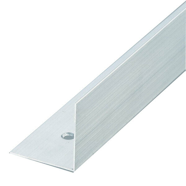 シルバー 穴あけ加工済み 定尺：2000mm ※定尺販売 ※下地への墨打ち後、墨ラインに合わせて取付けてください。●沖縄県、北海道、離島のお客様は別途お見積りとなります。配送不可地域もあります。 ●業者向け便のため、運送会社のご指定やお時間...