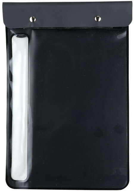 対応タブレットサイズ12インチまで ipx5適合 商品サイズ（単位mm)：本体：250×375mm、ショルダー：約700〜1400mm、 セット内容：本体、ストラップ 重量（g）：332 材質：PVC 包装形態：袋入り 包装サイズ：275×...