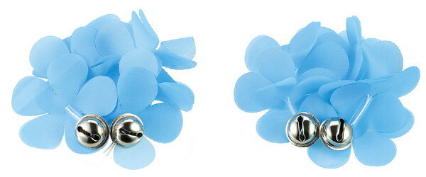 見た目も音も華やかな鈴付きのうでわ！ サイズ：約φ100×高さ65mm セット内容：本体（2個組）×1 重量：18g 材質：ポリエステル 包装形態：OPP袋 包装サイズ：100x120mm 生産国：中国ケース購入の場合の入数：1000●仕様...