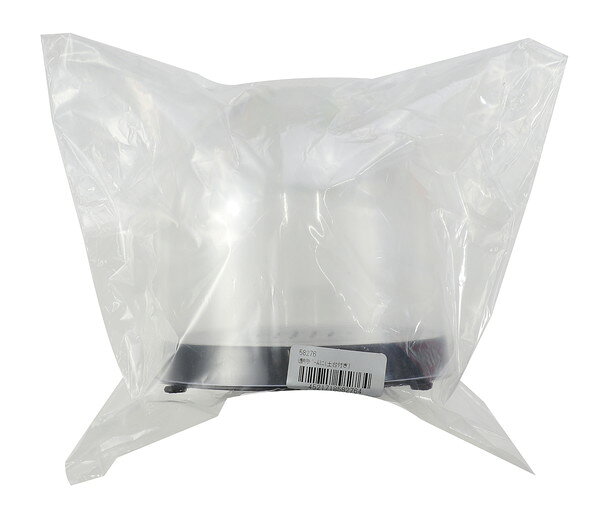 ポンポン付バトンで演技が華やかに！ 商品サイズ（単位mm)：123×123×110mm（内寸102×102×85mm） セット内容：透明ドームミニ×1、土台×1 1個重量（g）：98 材質：硬質スチロール 包装形態：袋入り 包装サイズ：W1...
