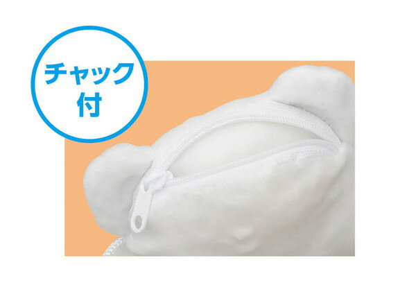 かわいい動物柄のポーチ 小物が入るかわいいアニマルポーチ 商品サイズ（単位mm)：135×105×40m セット内容：本体×1 1個重量（g）：31 材質：ポリエステル、PP 1個包装形態：袋入 包装サイズ（横×高さ×奥行）mm：W160×...