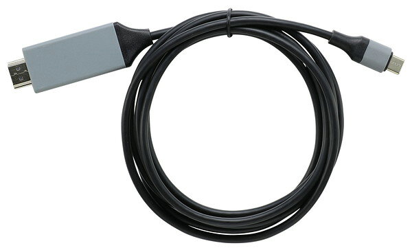 USBのTypeCからHDMIに変換可能なケーブル！4K対応60Hzで2m仕様 USB TypeCからHDMIに変換します。 4K対応60Hz。 準拠規格：DisplayPort Alternate Mode対応/HDMI2.1 注意 すべ...