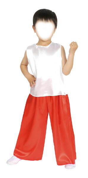 動きやすいサテン素材のズボンとシャツのお得なセット！ セットで楽々！ 商品サイズ（単位mm)：シャツ：身丈400mm、胴回り680mm　ズボン：身丈640mm、胴回り450〜900mm セット内容：ソフトサテンシャツ×1、サテンズボン×1 ...