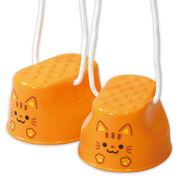 かわいいねこ柄のぽっくり！ 商品サイズ（単位mm)：97×113×67mm、ひも：約1.37m 1個重量（g）：92 材質：ポリエステル，PP 1個包装形態：袋入り 包装サイズ（横×高さ×奥行）mm：W140×H95×D110mm 販売単位...