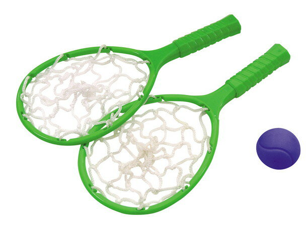 持ちやすいラクロスラケット2本組！ キャッチ＆スローが楽しい！ ラケット2本とボールのセット 注意事項 ※実際の商品と配色が異なる場合がございます。※ボールのみ色取り混ぜ 商品サイズ（単位mm)：ラケット：260×120×20mm、ボール：...