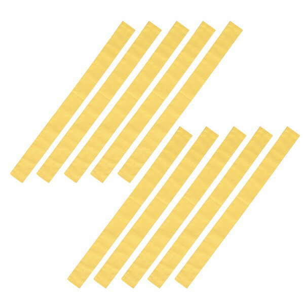 リレーや運動会に！綿素材のカラーたすき！ リレー競技や運動会で定番のカラーたすきです。 鮮やかな色味が特徴で、よく目立ちます。 綿素材で肌あたりもやさしく、通気性に優れているので、長時間の装着も快適です。 輪になっていないストレートタイプで...