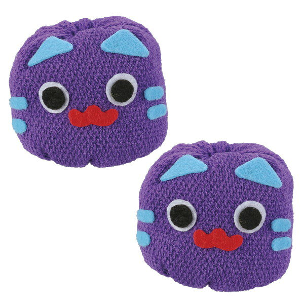 遊んで楽しい！ころころかわいいお手玉キット！ リストバンドとフェルトでつくる、ころころかわいいお手玉の手芸キット 1セットで2個作れるので、遊び道具としてはもちろん、インテリア小物としても楽しめます。 フェルトを自由に装飾すれば、動物モチー...