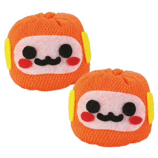 遊んで楽しい！ころころかわいいお手玉キット！ リストバンドとフェルトでつくる、ころころかわいいお手玉の手芸キット。 1セットで2個作れるので、遊び道具としてはもちろん、インテリア小物としても楽しめます。 フェルトを自由に装飾すれば、動物モチ...