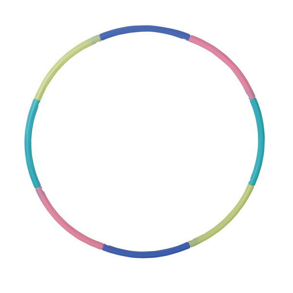 組み立て式で収納カンタン！パステルカラーのフラフープ！ 初心者から上級者まで幅広く楽しめる軽量のフラフープです。 目に優しいパステルカラーで、組立・分解ができ収納しやすいデザインです。 室内外を問わずエクササイズや遊びにおすすめです。 自宅...