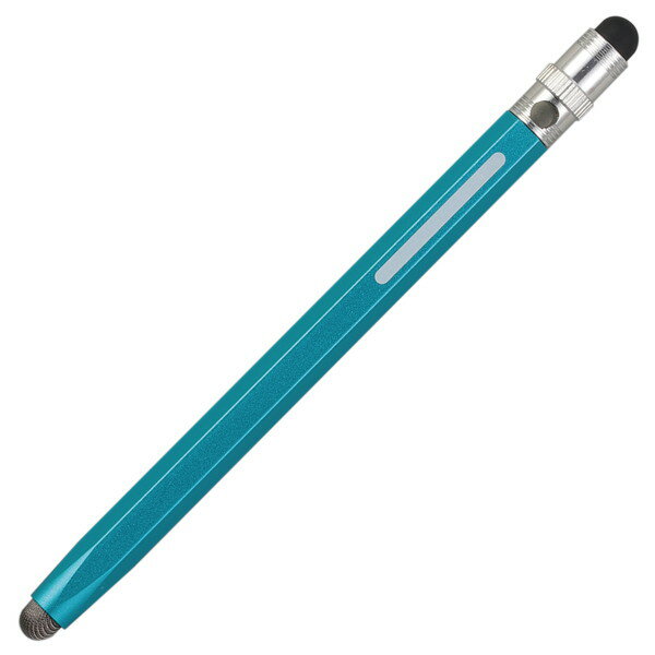 握りやすい六角鉛筆型タッチペン！ 鉛筆のように持ちやすい六角形ボディのタッチペンです。 導電性繊維とシリコン素材の2WAYペン先を搭載し、用途に応じて使い分け可能。 名ストラップ穴付きで持ち運びにも便利です。 前が書けるスペース付きで、学校...