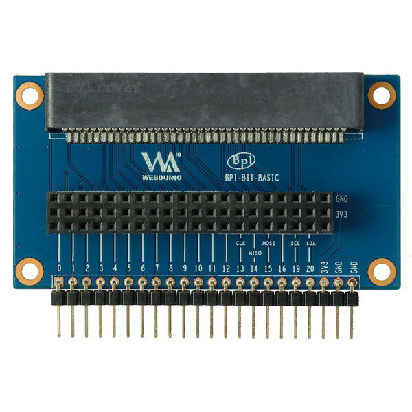 幅が広がる！Studuino:bit変換基板！ Studuino:bitを使いやすいピン配列へ変換できるエッジコネクタ変換基板です。 外部センサや電子部品との接続が容易になり、拡張性が大幅に広がります。 学習用ロボット制作や実験環境の整備に...