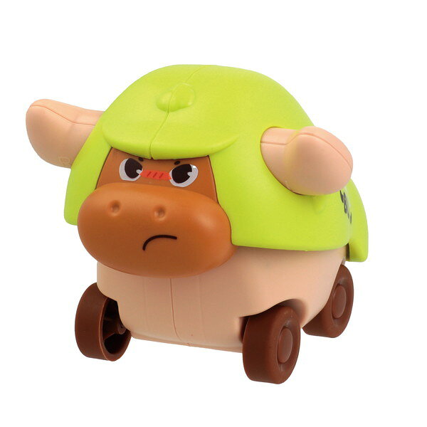 ギュッと押して、闘牛ダッシュ！勢いよく走るアクションおもちゃ！ 闘牛を模したユニークなアクションおもちゃです。 上からギュッと頭を押して手を離すと、闘牛が勢いよくビューンと走り出します。 かわいらしい闘牛デザインで見た目も楽しく、簡単な操作...