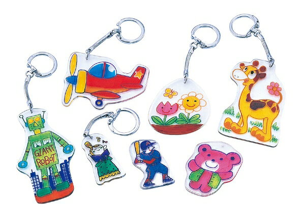 商品説明：温度の変化による物質の変化を体験できるキットです。油性、耐水性ペンで絵を描いて、オーブントースターで焼いて仕上げます。オーブントースターで焼くと約1/5に収縮します。約1/5に収縮します。使用できる主な画材：油性マーカー 商品サイ...