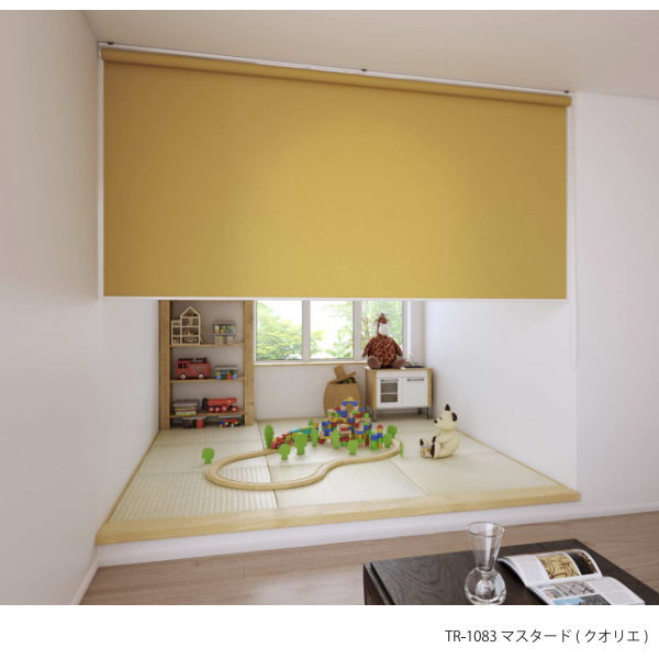 夜でも家の中が透けにくいので、安心してくつろぐことができます。 カーテンともあわせやすい、上質で落ち着いたラインナップです。 生地生成：ポリエステル　100％ 生地重量：0.27kg/平米 生地透過性：プライバシー●メーカー直送品のためお支...