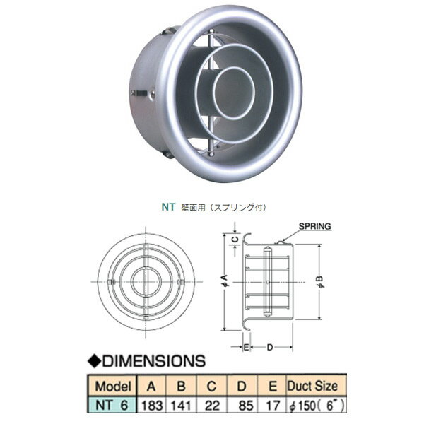 特長 ノズルの方向を自由に変えられます。 NT6?16：内側に可動式のノズル2、SUS304リング。 施工例 アルミニウムとステンレスを巧みに利用した、高品質、強耐蝕性ターボノズル。大容量、長い到達距離。サイズによりノズルの数が選べ、用途も...