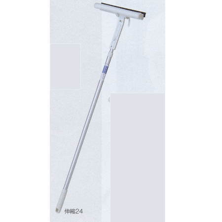 独自の首振りヘッドとガイドにより、ラクな姿勢で高い所から低い所までムラ無く水切りをすることができます。 窓そうじ用 材質：ABS樹脂・POM樹脂・ウレタン・ナイロン・不燃布・合成ゴム 全長：最短991mm・最長約1621mm サイズ：幅24...