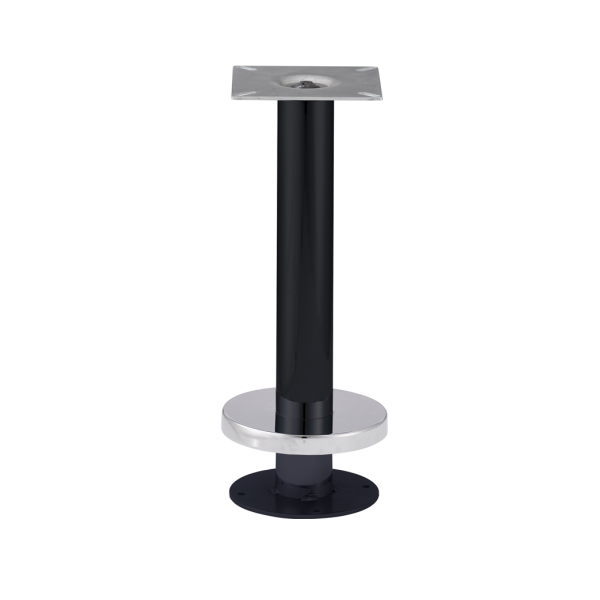 ポール： スチール丸パイプ（76.3φ） ：粉体塗装仕上げ カバープレート： スチール（220φ×25t） （クロムメッキ仕上げ） 高さH700まで●配送はメーカー指定便でドライバーは一人で軒先渡しです。設置や搬入はしないのでクレームは受付...