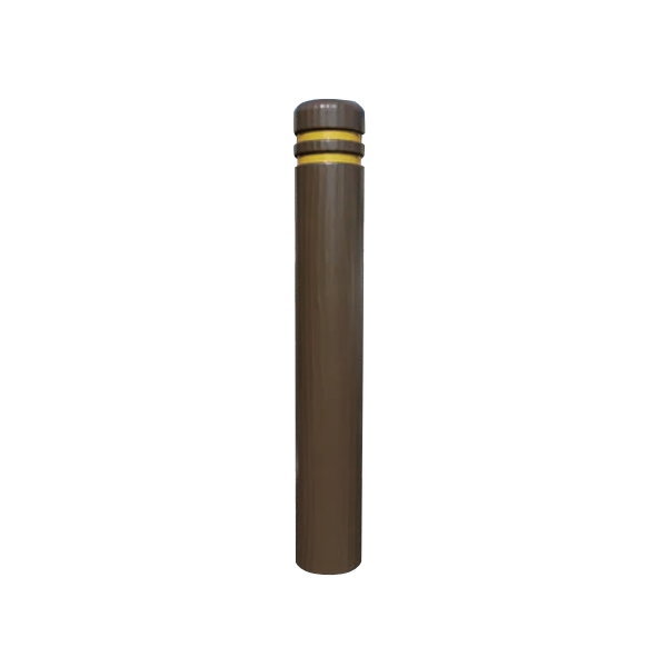 ゴム製ボラード。 表面をゴムで覆い、芯材には金属パイプとコイルバネを採用した製品です。 やさしいゴムの弾性を活かして衝撃を緩和します。 すぐれた安全性 　表面をおおったゴムとコイルバネの効果で、衝撃を吸収、人をケガから守り、車の損傷も軽減し...