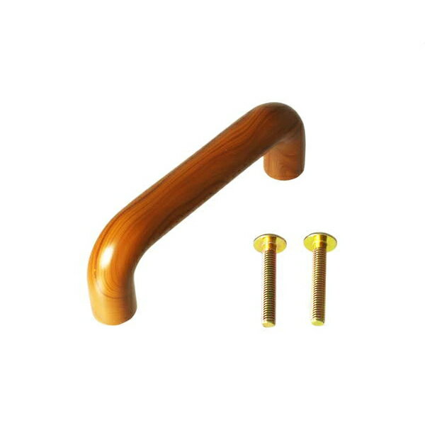 サイズ：80mm 取付：裏ビス止 カラー・仕上：チーク 材質：プラスチック ビスピッチ：68mm関連商品 ●アイワ金属 PCハンドル 90mm ナラ AP-280W ●アイワ金属 PCハンドル 124mm ナラ AP-282W ●アイワ金属...