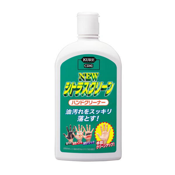 油汚れをすっきり落とす、ハンドクリーナー 用途 手肌に付着したグリース、タール、オイル、カーボン、油性インク、油性ペンキなどの油汚れの洗浄。 天然のオレンジ抽出成分とスクラブ成分を配合しています。 グリースやタール、オイル、油性ペンキ、油性...