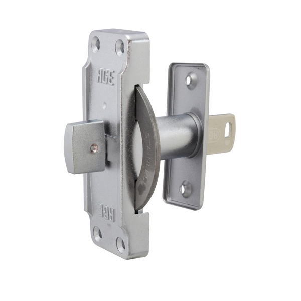 用途 　引戸の戸先に使用する簡易錠 特長 　引戸の戸先用●取付簡単な面付けタイプ●左右勝手兼用●白・黒色は赤色の施錠表示つき●鍵3本つき●適応扉厚：25〜30mm●シリンダー：Φ18mm 注意事項 　シリンダーは簡易的な錠ですので、外部とつ...