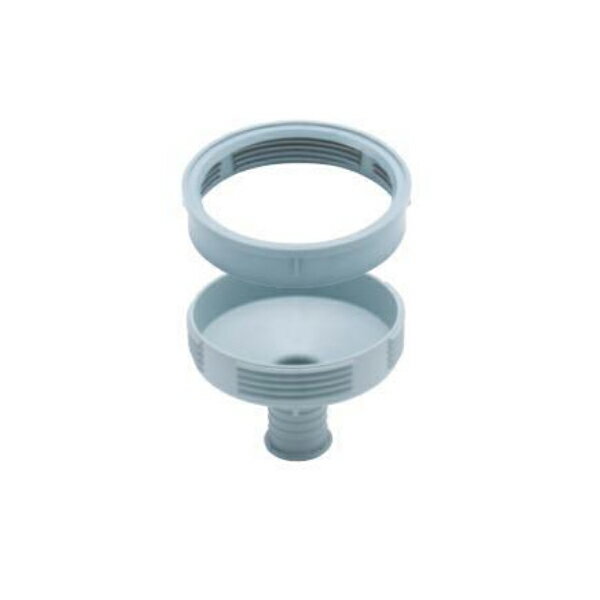 製品の特徴 ・ルーフドレンに仮設排水ホース(※1)を接続し足場外側へ排出させることで、たてとい工事までの期間にバルコニー等に降りこんだ雨水が、ルーフドレンから階下の壁や床に流れ落ちることを防止します。 ・ホースくちはロート形状になっており、...