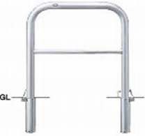 品名:アーチ 施工タイプ:差込式カギ付 材質:ステンレス 仕様:横桟付　南京錠25mm付 サイズ:φ60.5(t3.0) W750×H800 重量:約13.6kg 仕上げ/カラー:H.L.#240 備考:●通常業者向けの運送会社になりますの...