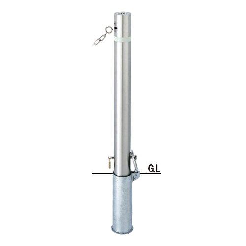 材質:ステンレス製 施工方法:脱着式カギ付 ※端部用 サイズ:φ76.3×t2.0 H700 重量:6.9kg 備考:※端部用・25mm南京錠付●通常業者向けの運送会社になりますのでお時間指定はできません。日曜日祝日配送もできないです。 ●...