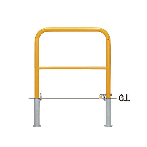 材質:スチール製 施工方法:脱着式カギ付 サイズ:φ42.7×t2.3 W700 H650 重量:8.7kg 備考:※25mm南京錠付●通常業者向けの運送会社になりますのでお時間指定はできません。日曜日祝日配送もできないです。 ●離島のお客...