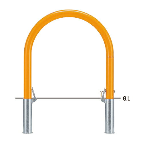 材質:スチール製 施工方法:脱着式カギ付 サイズ:φ60.5×t2.8 W600 H650 重量:11.1kg 備考:※25mm南京錠付●通常業者向けの運送会社になりますのでお時間指定はできません。日曜日祝日配送もできないです。 ●離島のお...