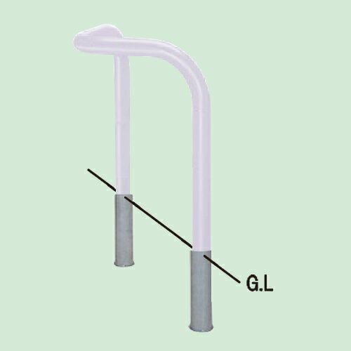 材質:スチール製 施工方法:脱着式 サイズ:φ60.5×t2.8 W500×500 H650 重量:12.2kg 備考:●通常業者向けの運送会社になりますのでお時間指定はできません。日曜日祝日配送もできないです。 ●離島のお客様は別途お見積...
