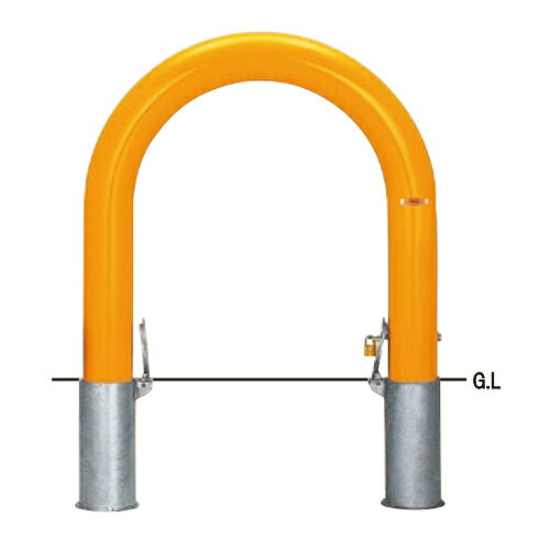 材質:スチール製 施工方法:脱着式カギ付 サイズ:φ101.6×t4.2 W720 H700 重量:29.4kg 備考:※25mm南京錠付●通常業者向けの運送会社になりますのでお時間指定はできません。日曜日祝日配送もできないです。 ●離島の...