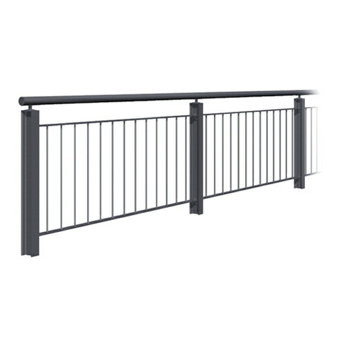 材質:スチール製 施工方法:固定式 サイズ:支柱 100×75(I形鋼) トップレール φ60.5×t5.5 重量:参考重量 23.5kg/m 備考:上記参考価格は支柱間隔2mで、1連20mの場合の1mあたりの価格とします。 支柱のベースプ...